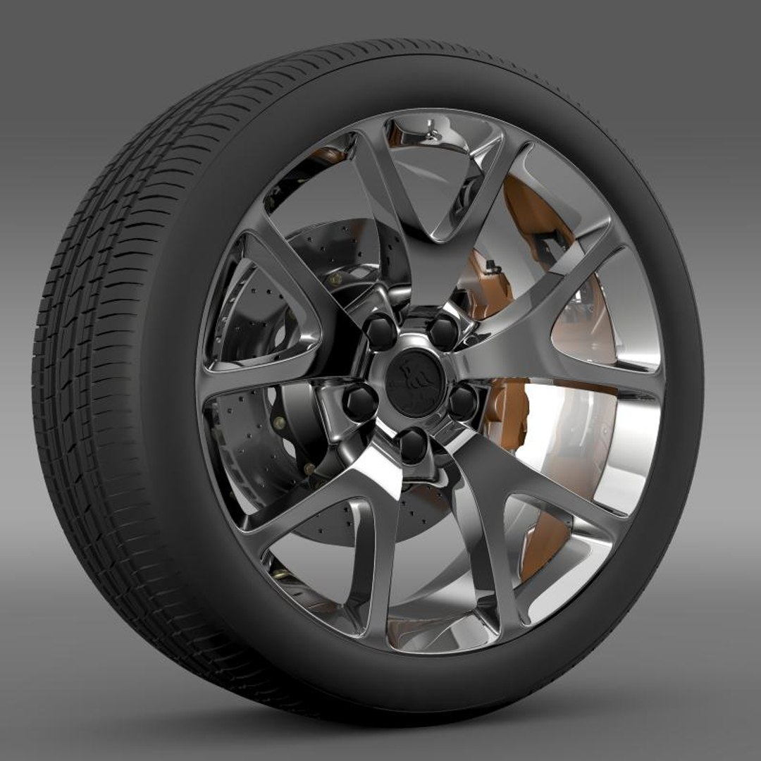3d Model Holden Insignia Vxr Wheel
