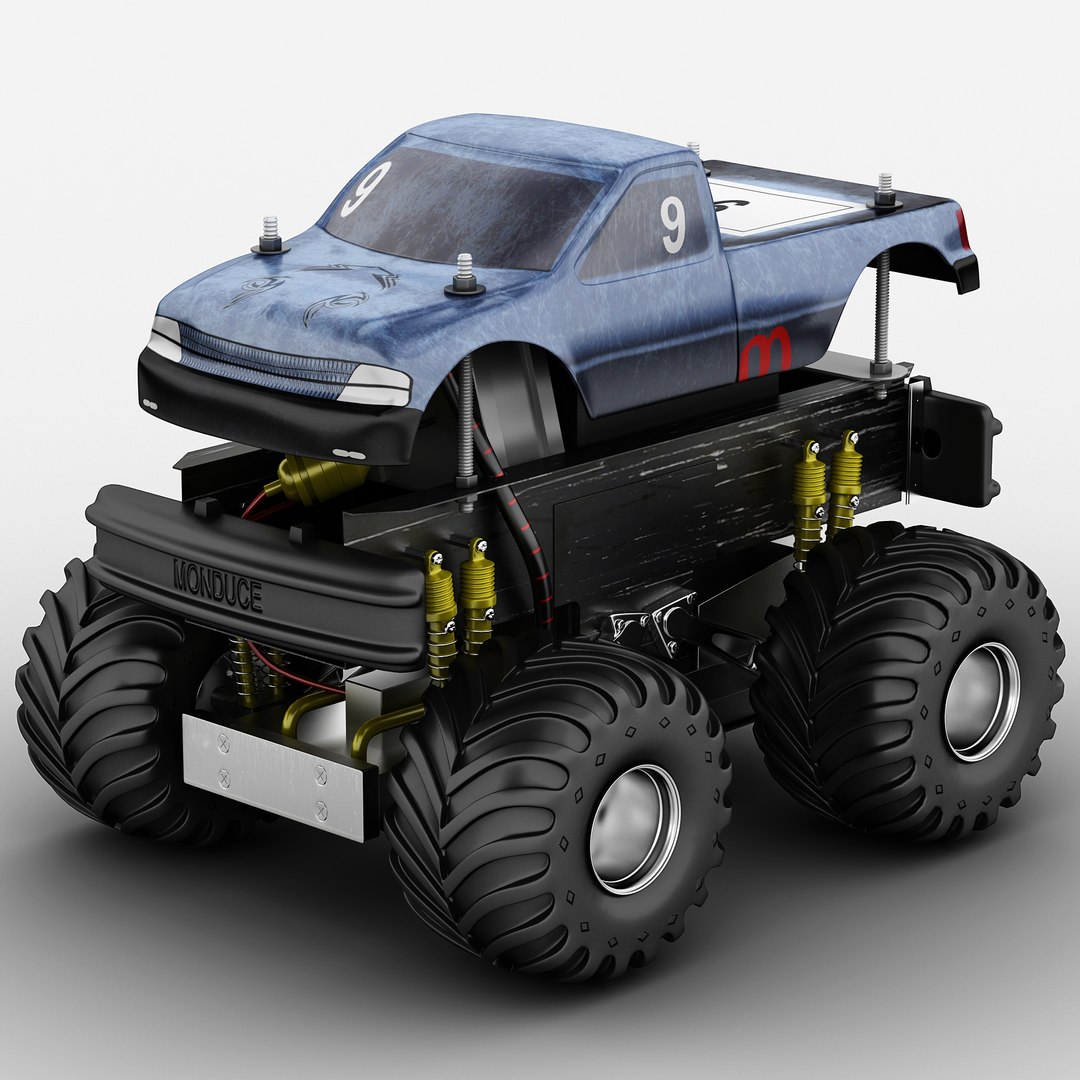 3d model remote control car set