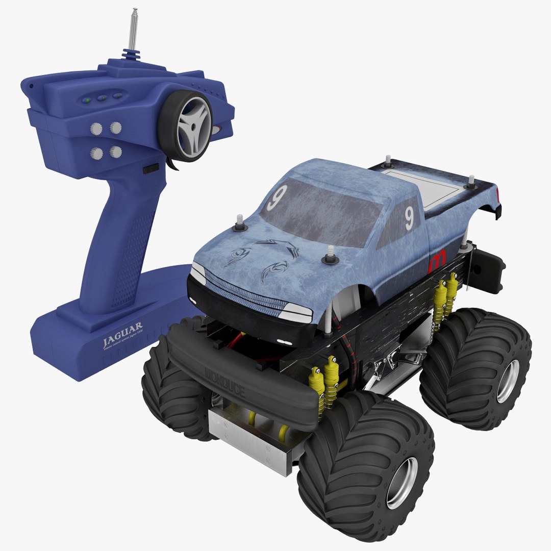 3d model remote control car set