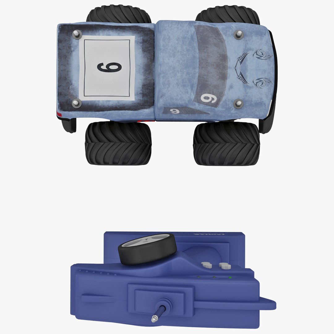 3d model remote control car set