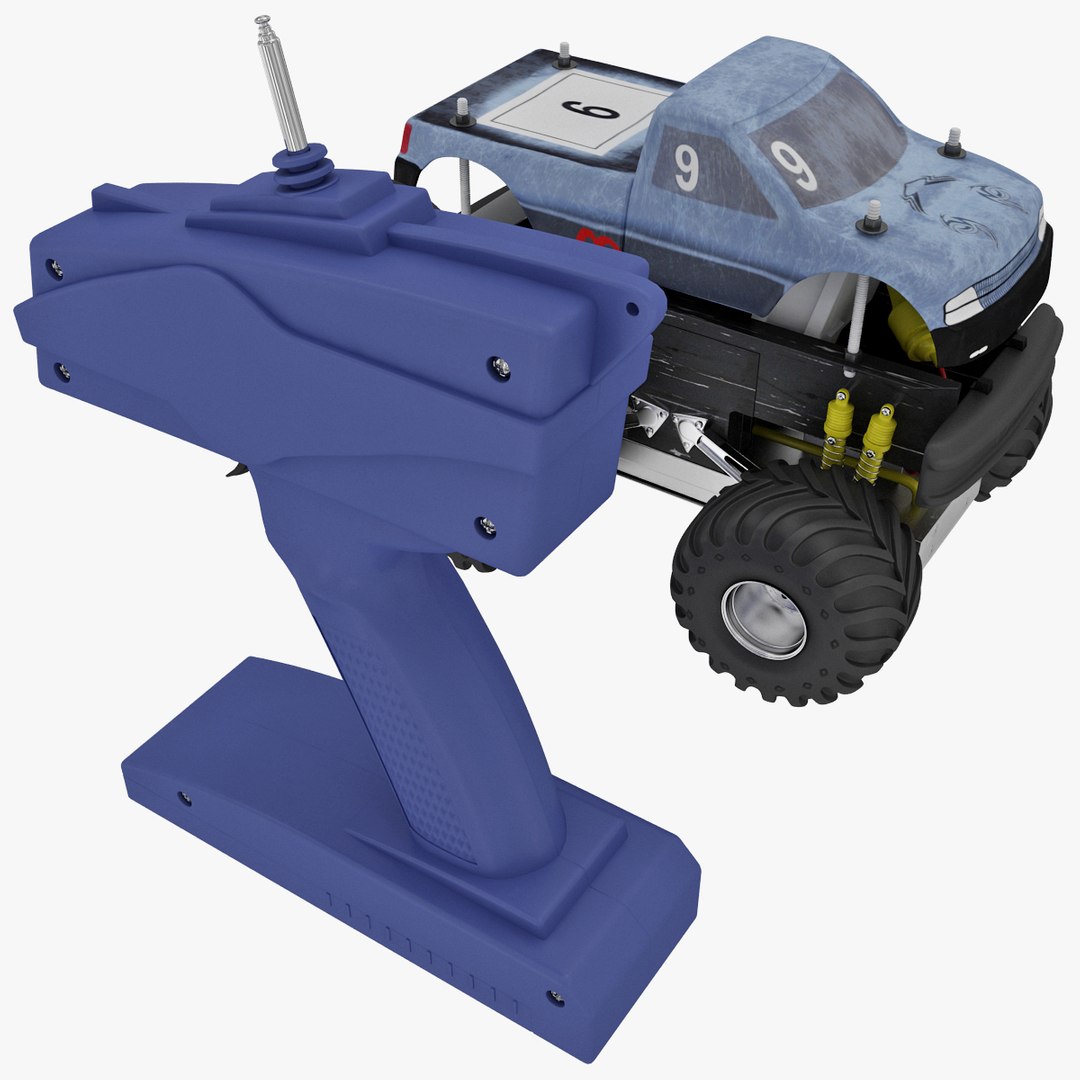 3d model remote control car set