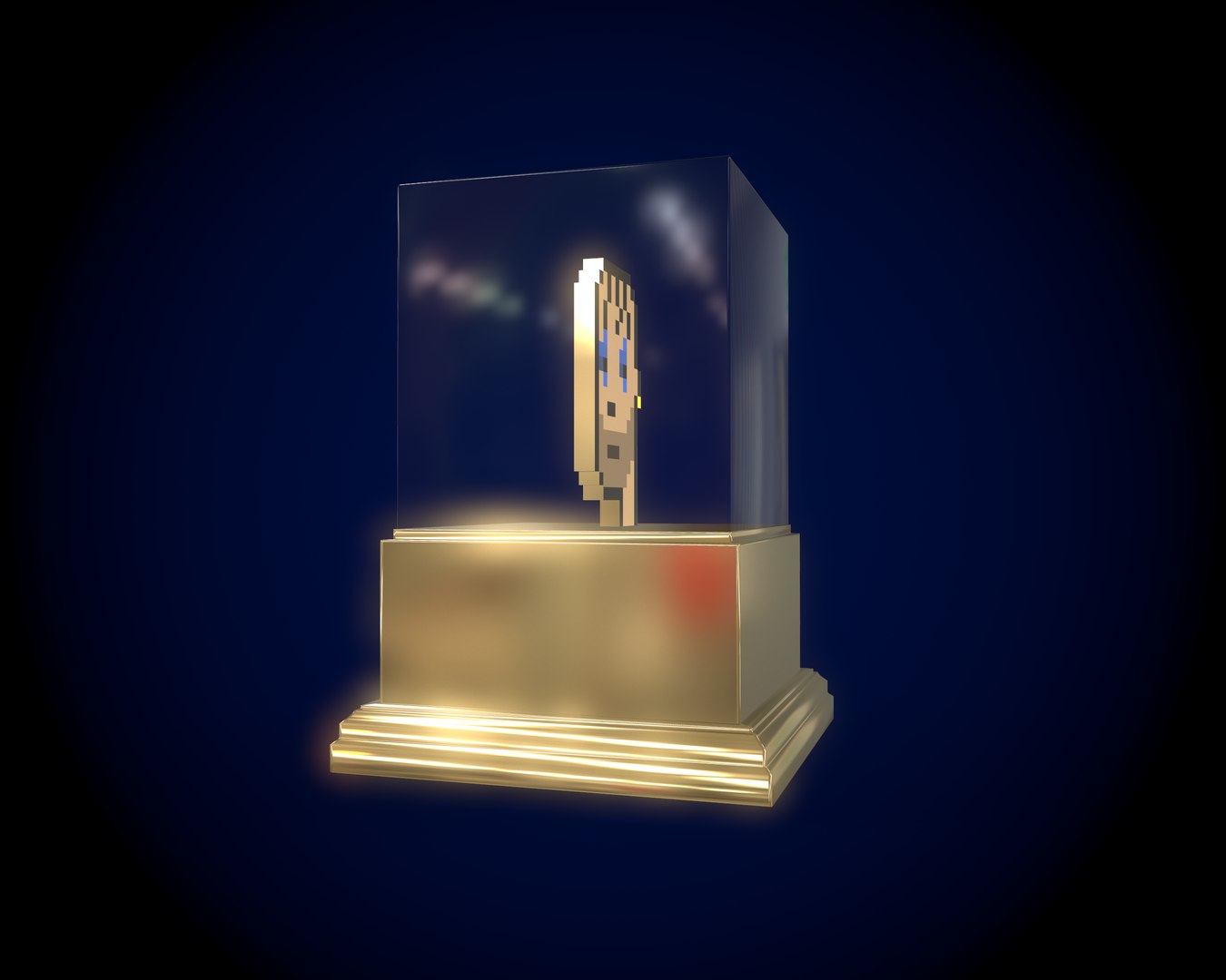 Gold Punk Model - TurboSquid 1857281