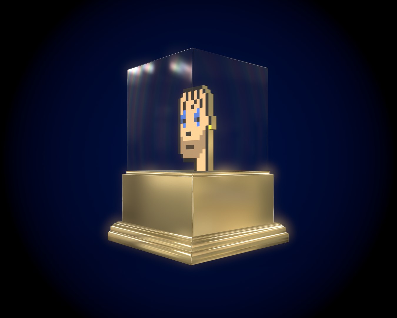 Gold Punk Model - TurboSquid 1857281