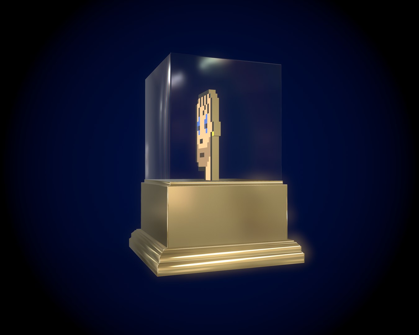 Gold Punk Model - TurboSquid 1857281