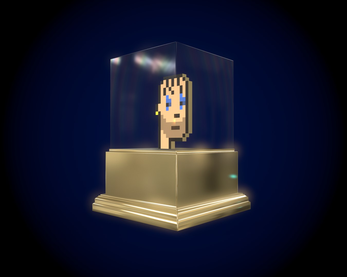 Gold Punk Model - TurboSquid 1857281