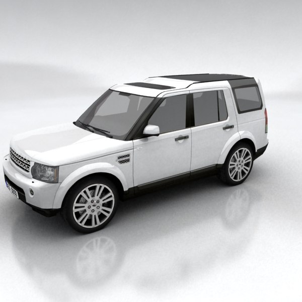 land rover discovery 3d max