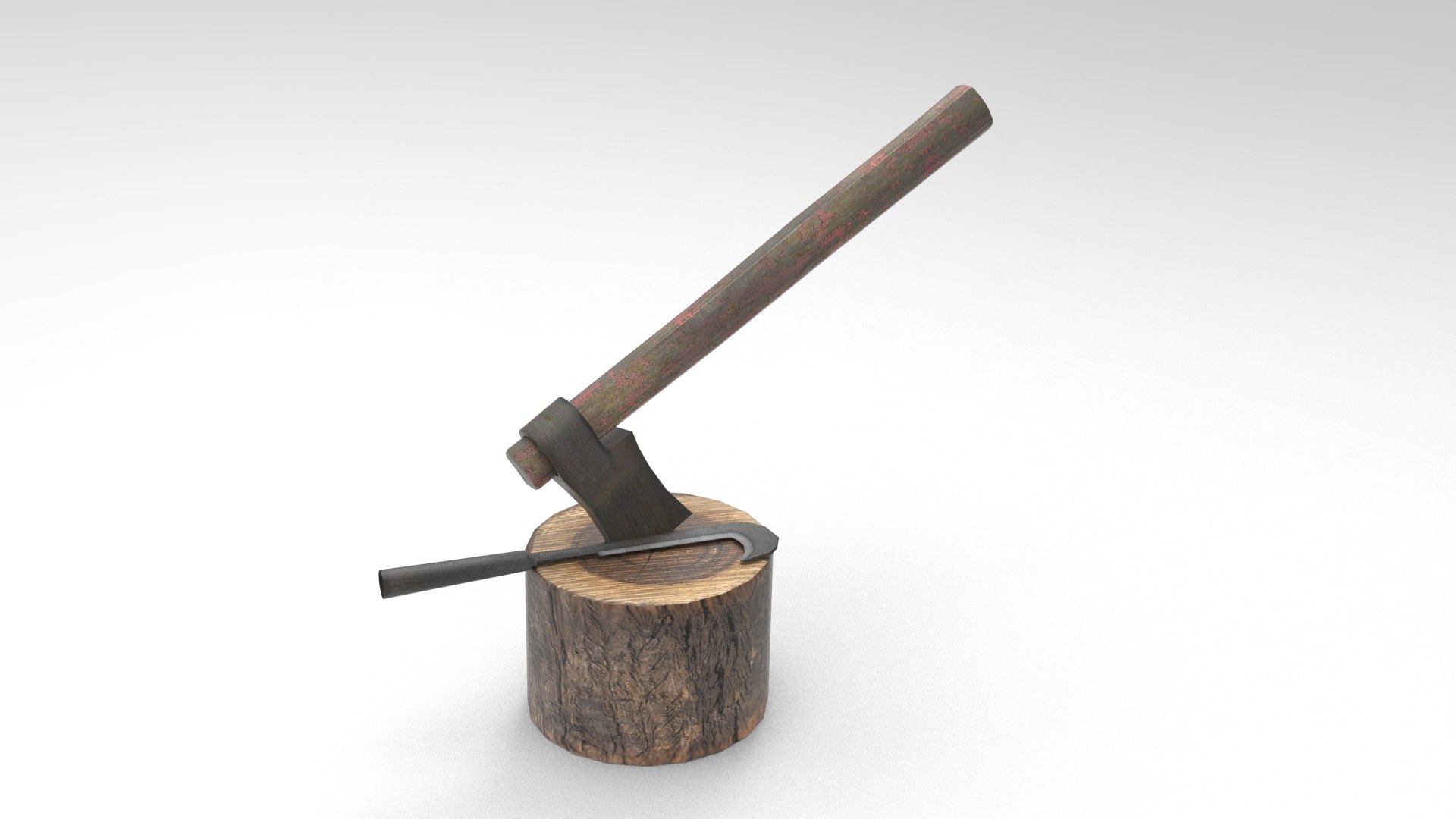 3D Wood Cutter Set Model - TurboSquid 1758326