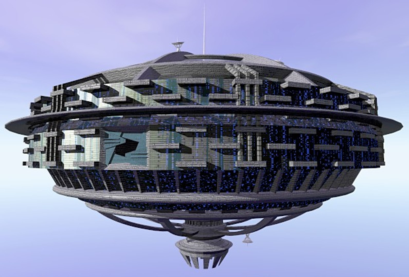 Ark Sky 3d Model