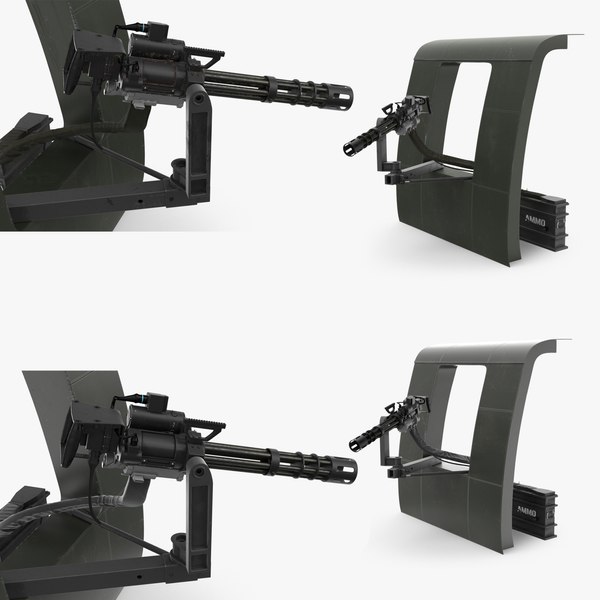 3D Minigun Models | TurboSquid