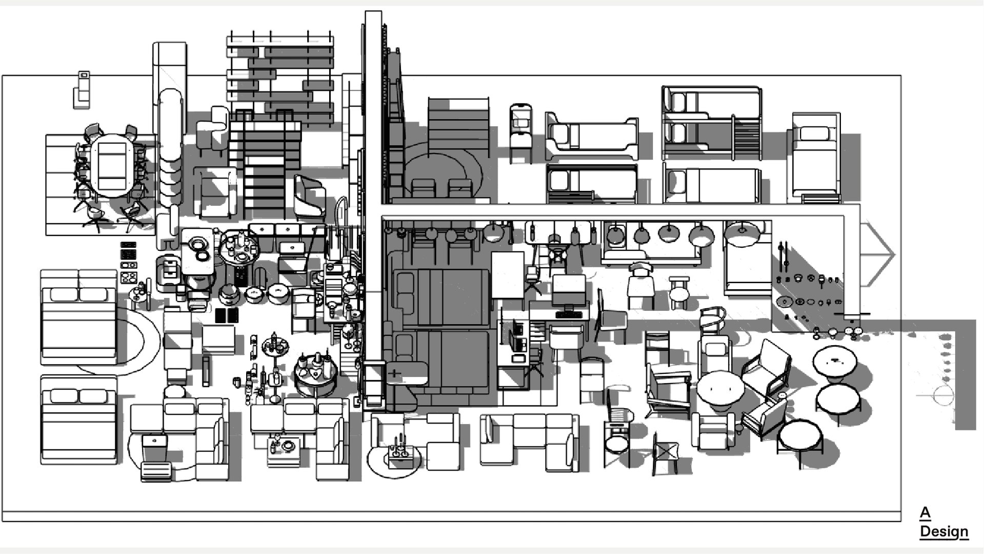 Set Of Luxury Furniture - Pack Of Revit Families 3D Model - TurboSquid 2151453