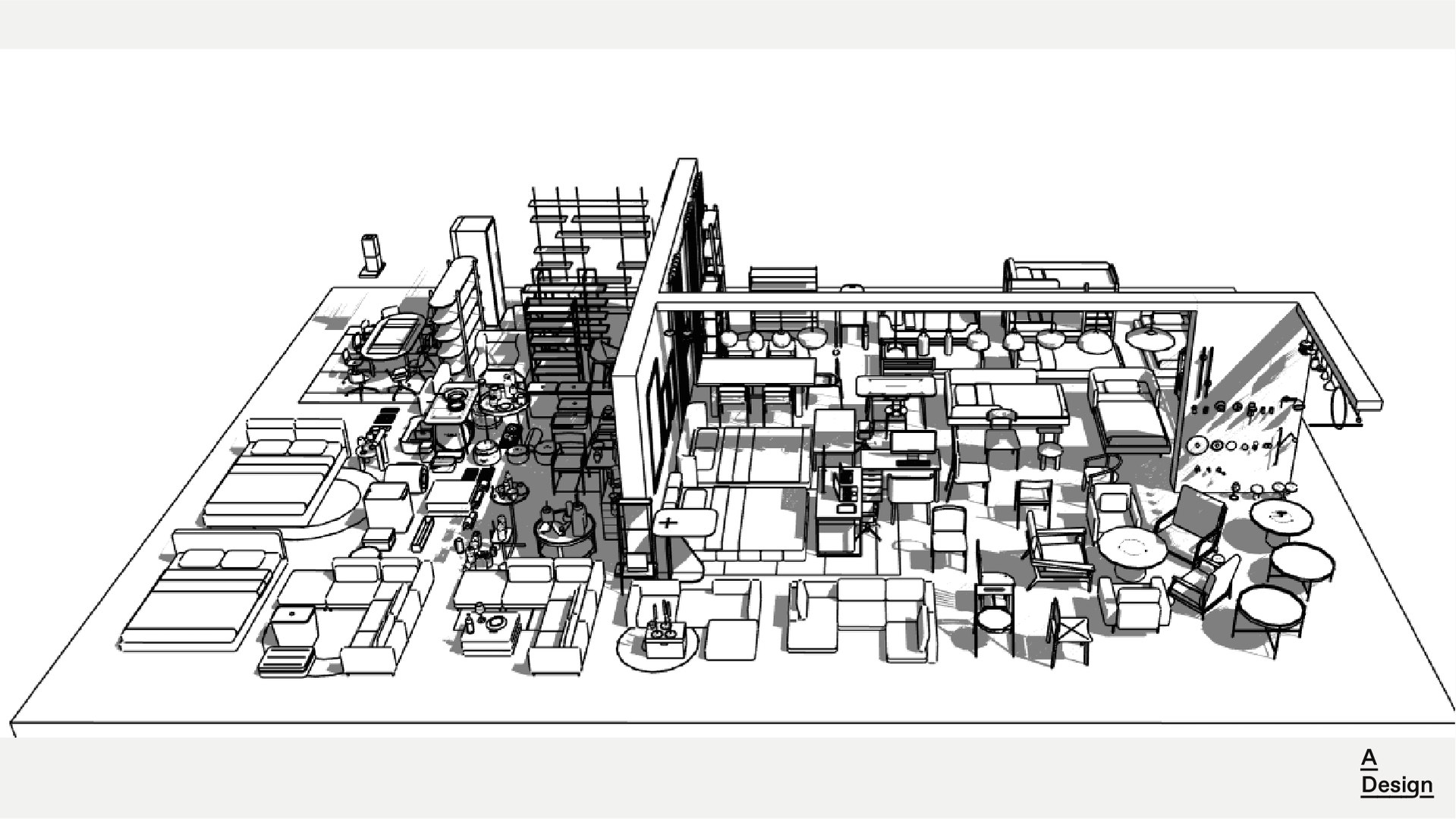 Set Of Luxury Furniture - Pack Of Revit Families 3D Model - TurboSquid 2151453