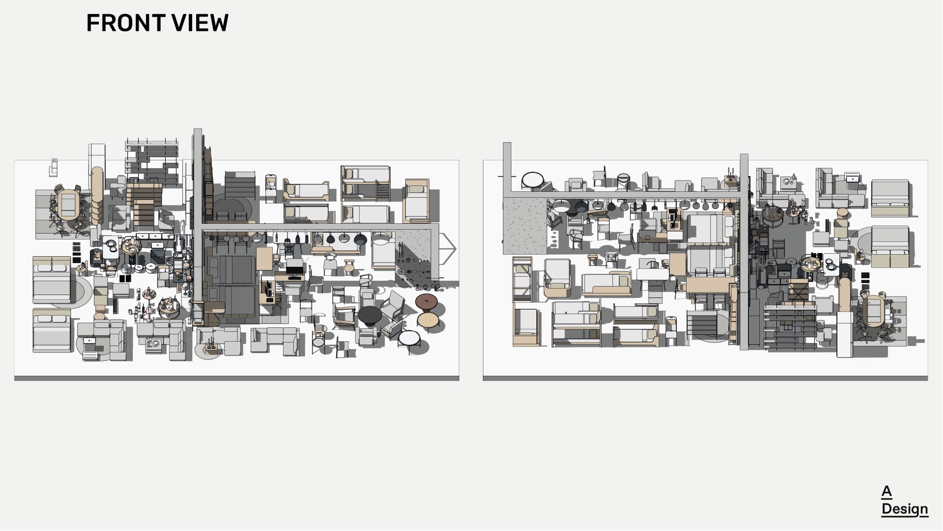 Set Of Luxury Furniture - Pack Of Revit Families 3D Model - TurboSquid 2151453