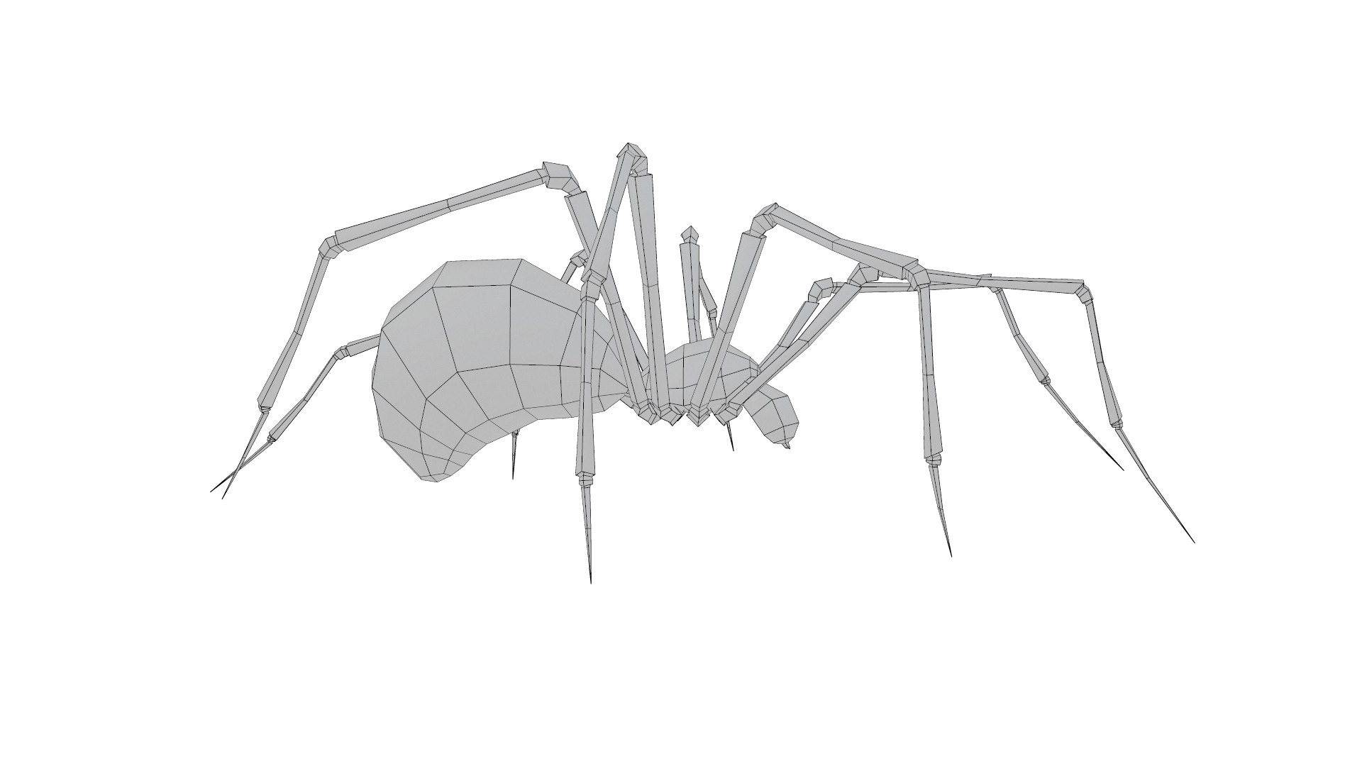 3D Spider Animation Walk Model - TurboSquid 1483462