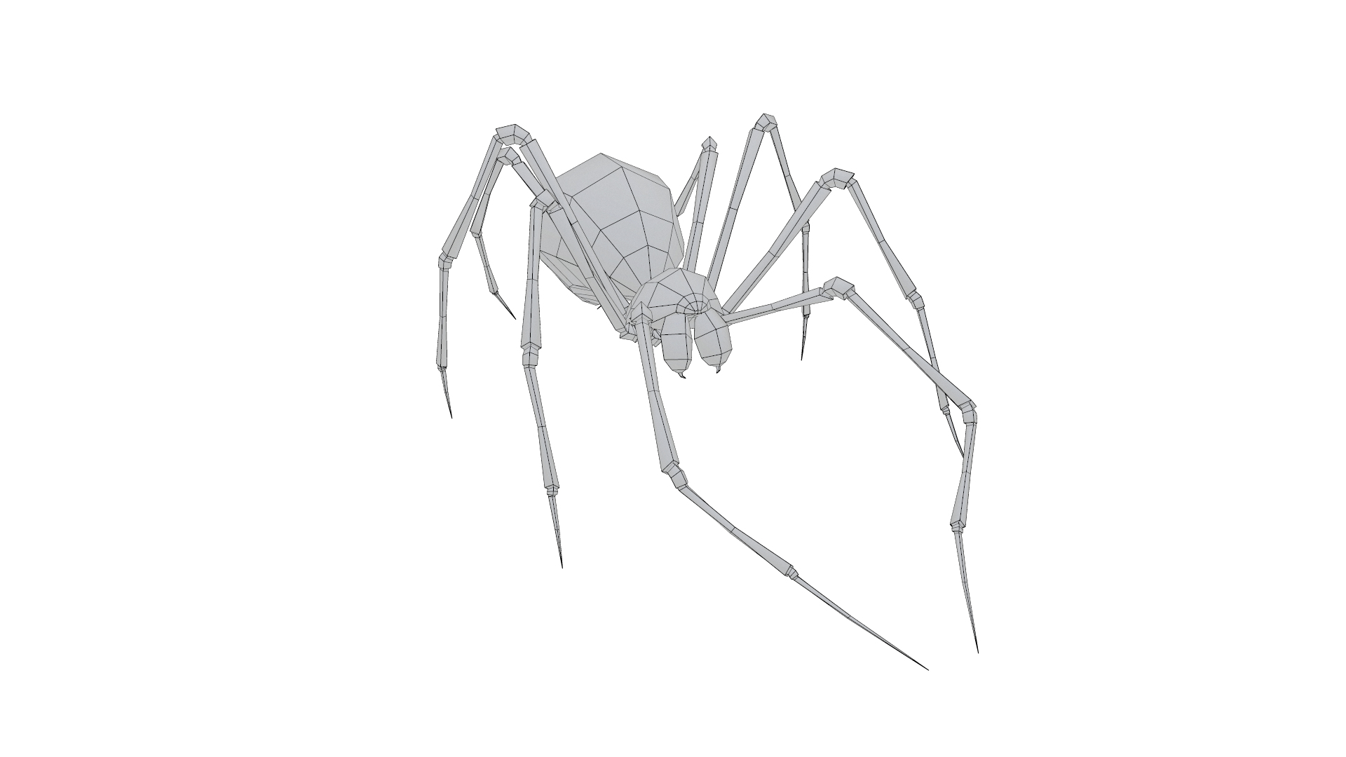 3D Spider Animation Walk Model - TurboSquid 1483462