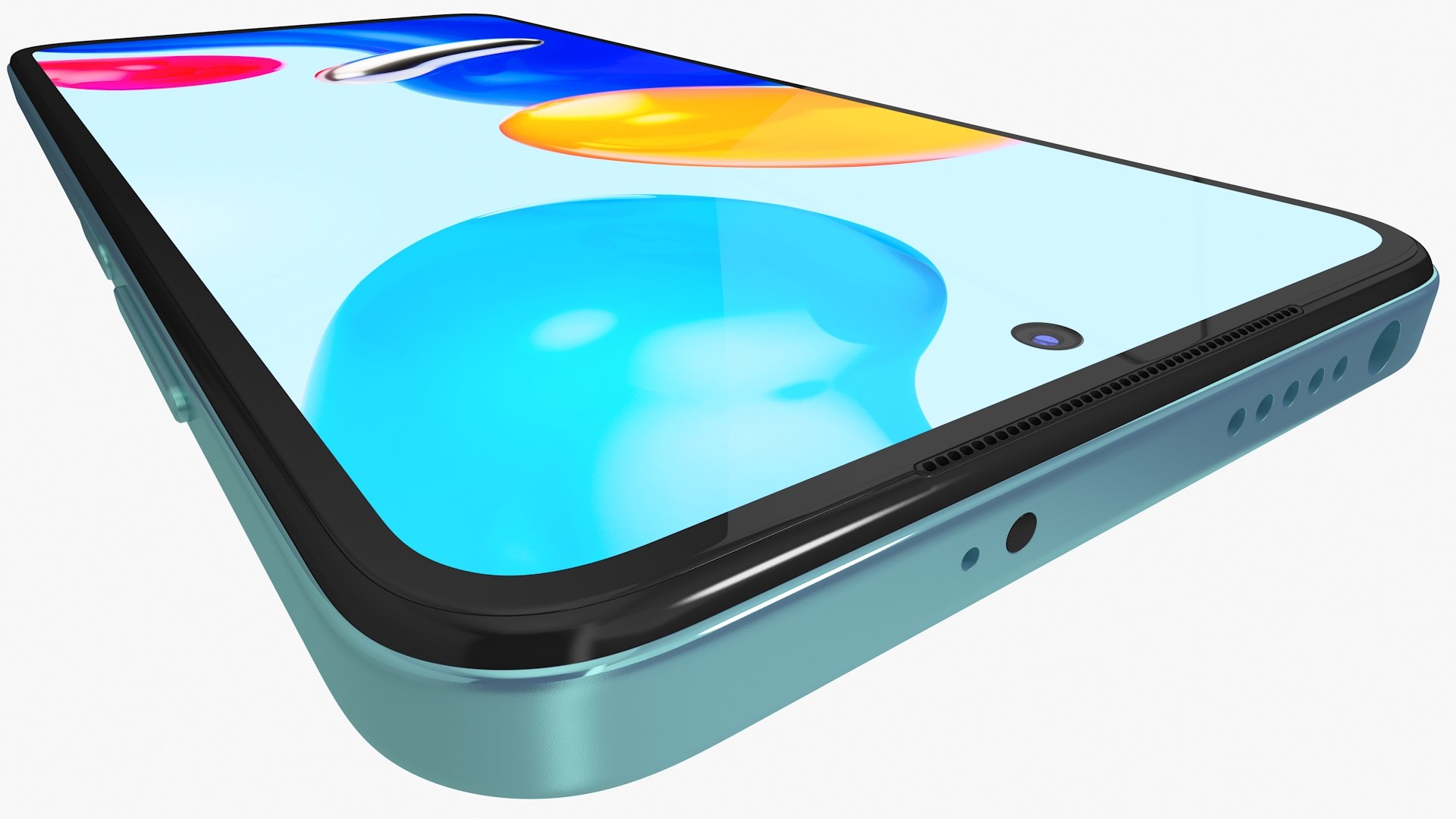 3D Xiaomi Redmi Note 11 Star Blue - TurboSquid 1862092