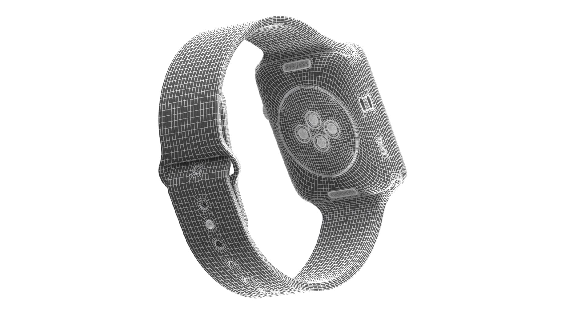 Apple Watch 2 3d Max