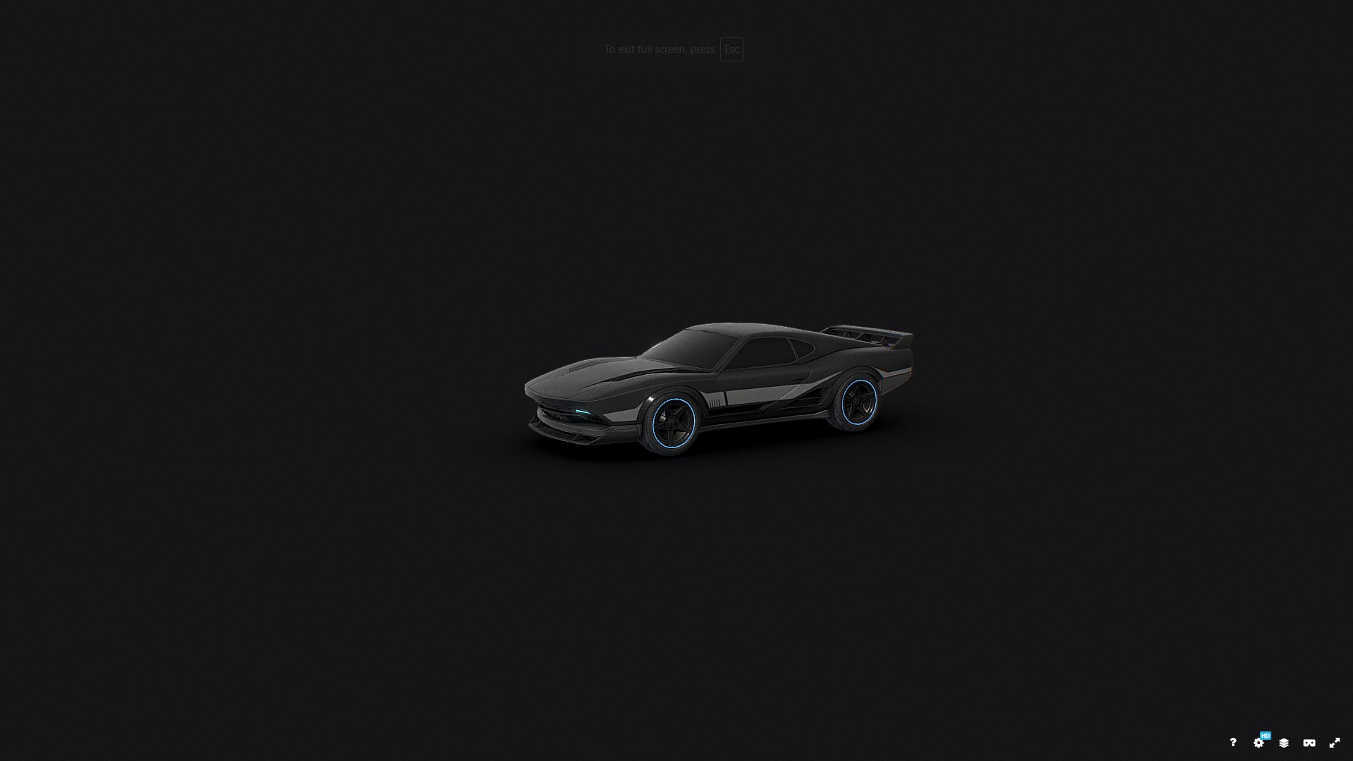 Neon Car 3D Model - TurboSquid 2322521