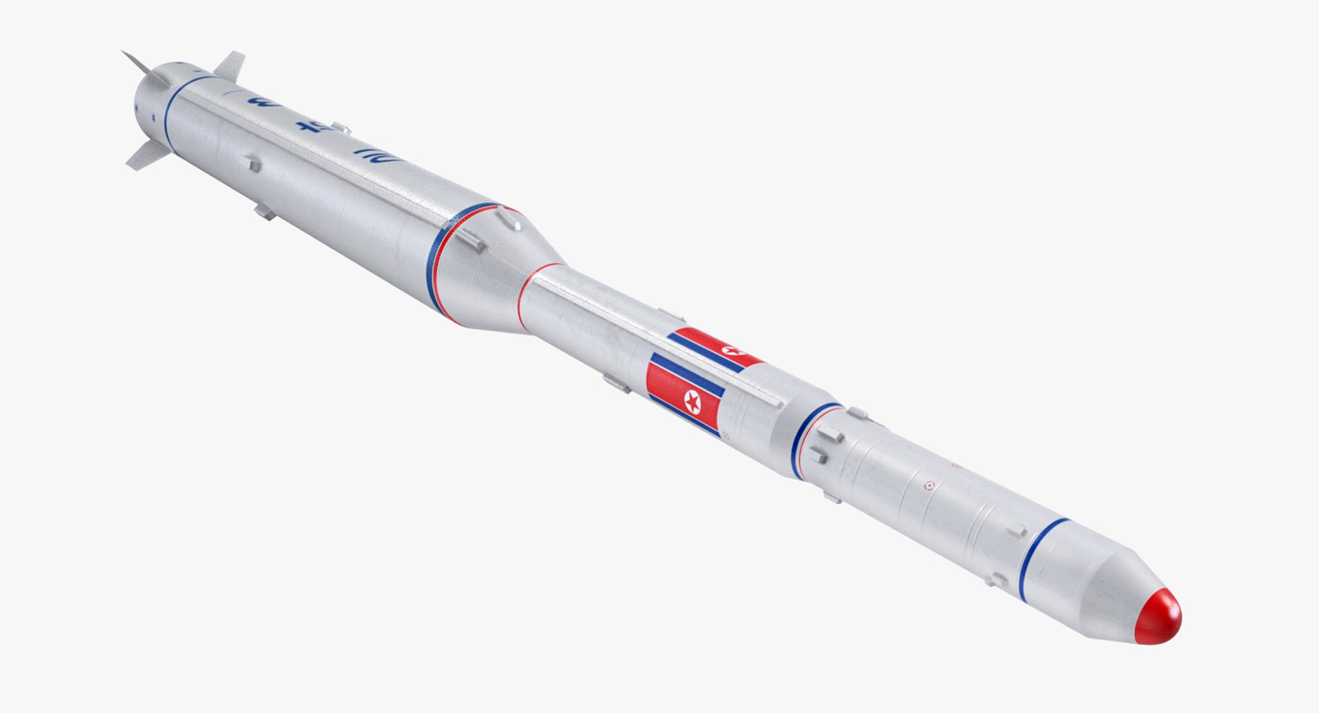 3D Taepodong 2 North Korean Model - TurboSquid 1253419