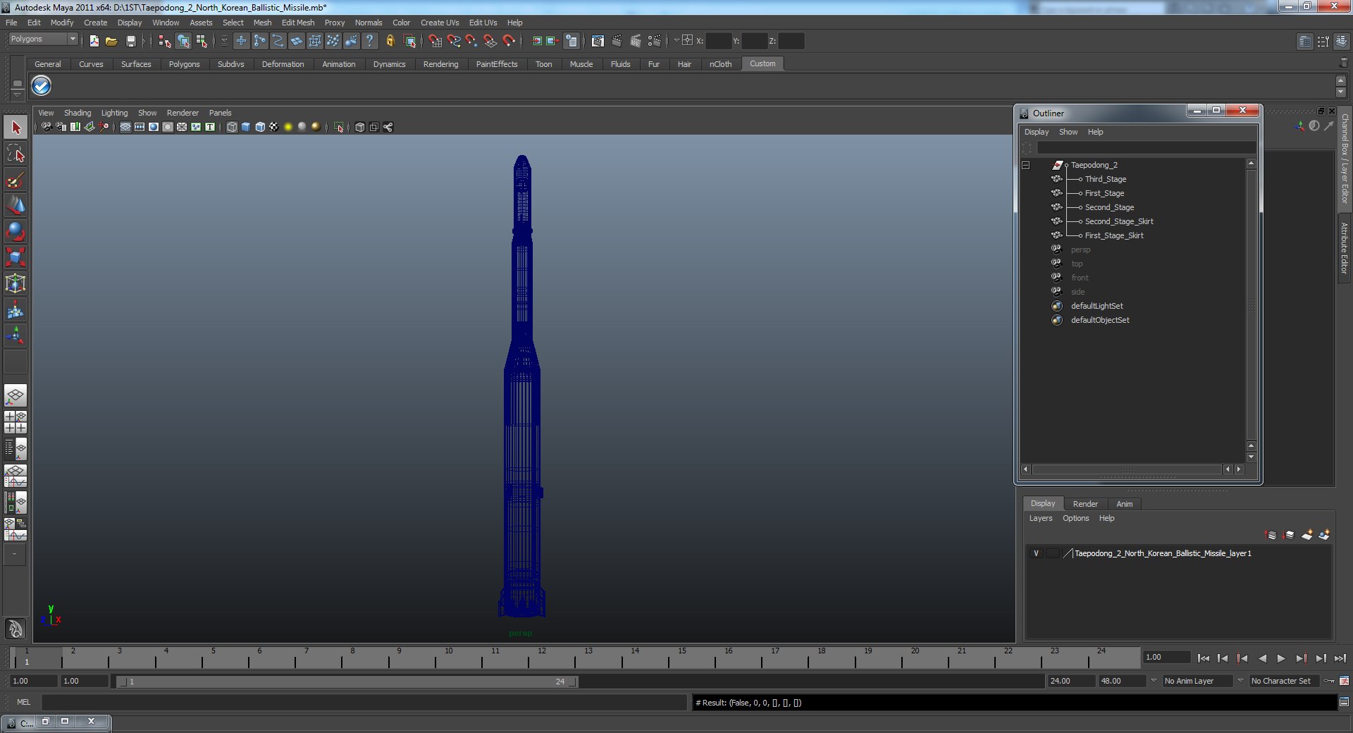 3D taepodong 2 north korean model - TurboSquid 1253419