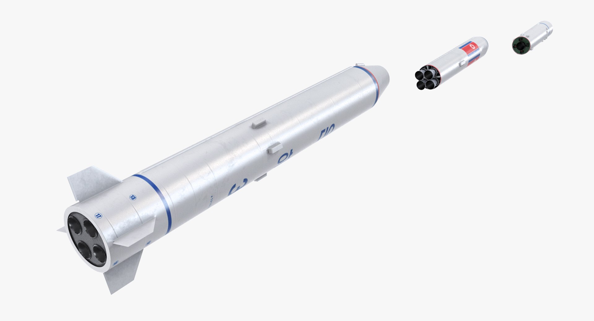 3D Taepodong 2 North Korean Model - TurboSquid 1253419