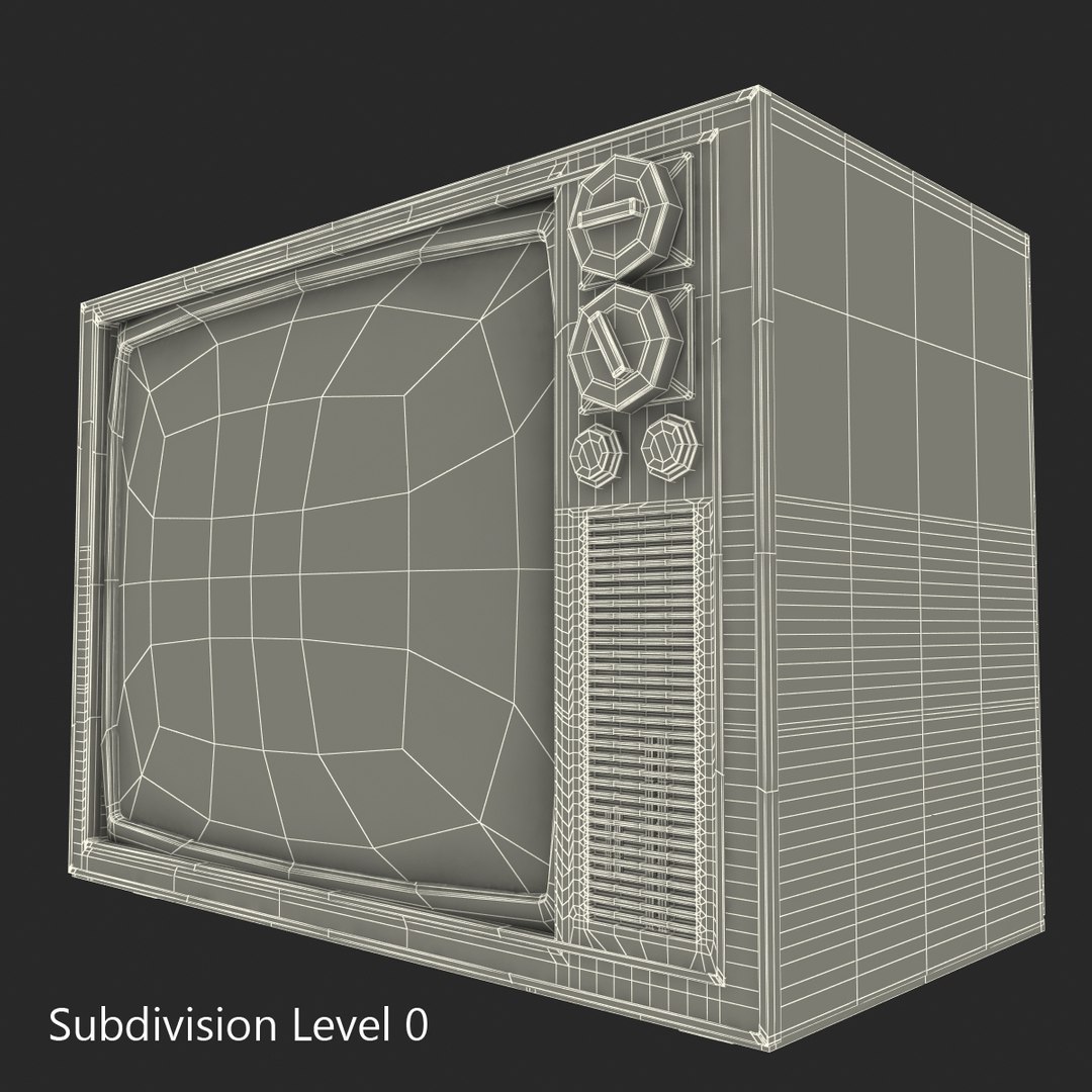 3d Retro Tv 5
