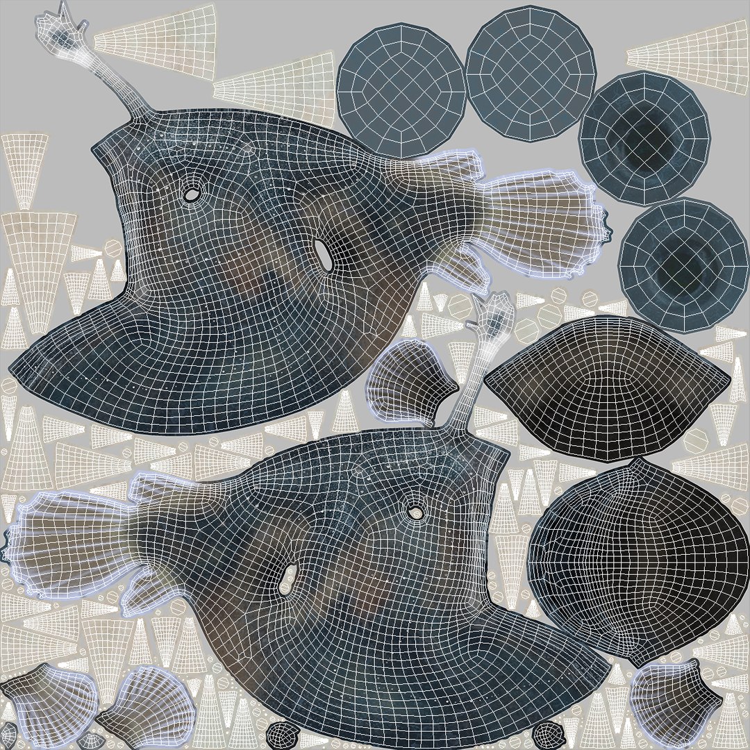 3D Anglerfish Model - TurboSquid 2241835