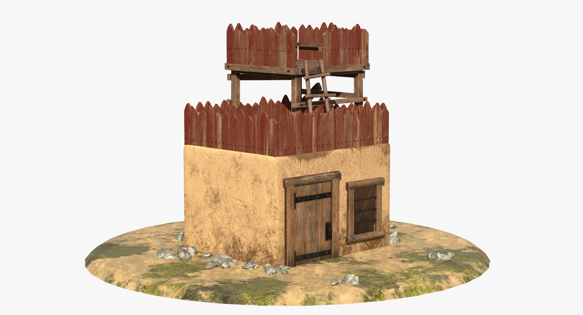 3D Model House Platform - TurboSquid 1197201