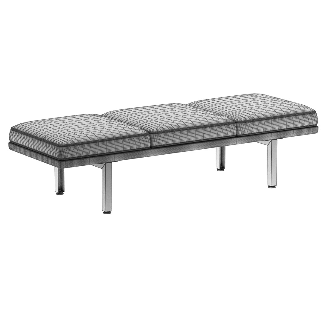 George Nelson Bench 3D Model - TurboSquid 1499223