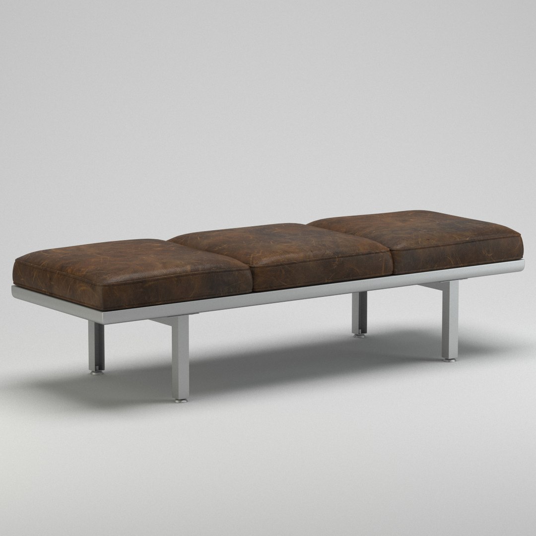George Nelson Bench 3D Model - TurboSquid 1499223