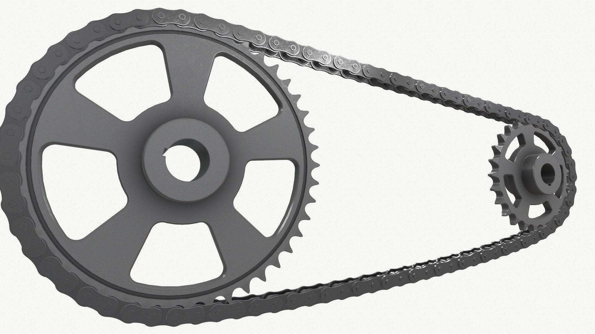 3D Chain Gear Model - TurboSquid 1891824