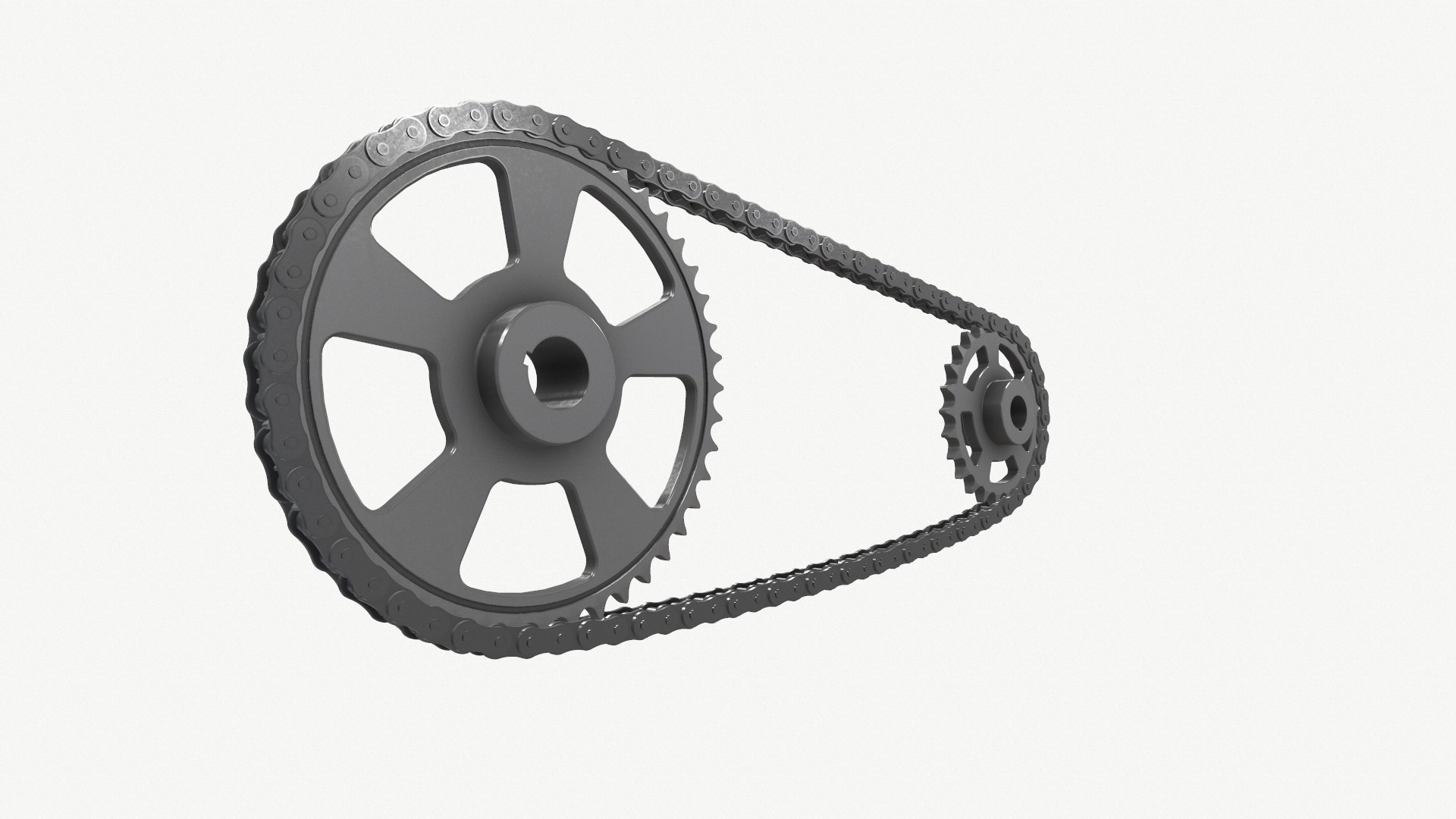 3D Chain Gear Model - TurboSquid 1891824