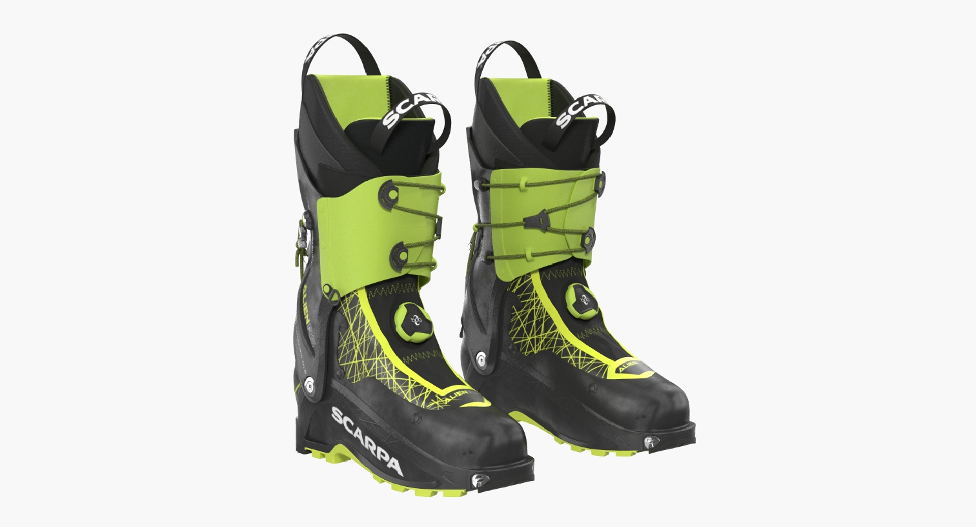 Snow Ski Boots Model - TurboSquid 1327248