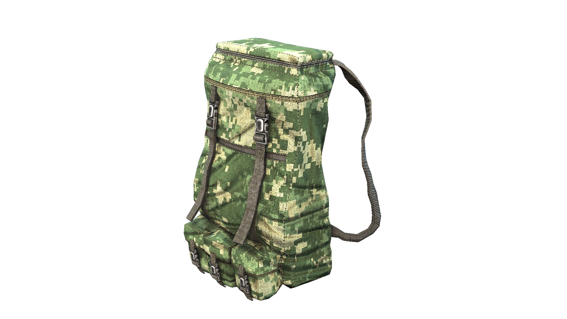 Military Backpack 3D Model - TurboSquid 2417526