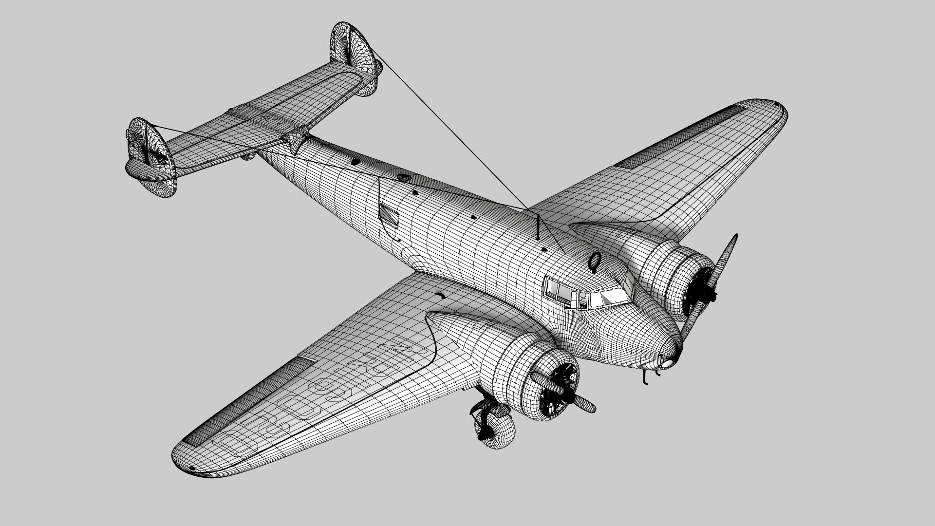 3D Amelia Earhart Lockheed Electra Model - TurboSquid 1934544