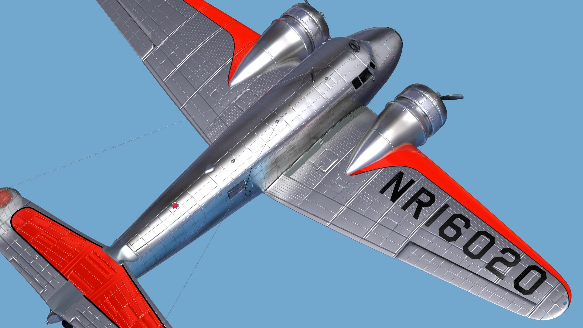 3D Amelia Earhart Lockheed Electra Model - TurboSquid 1934544