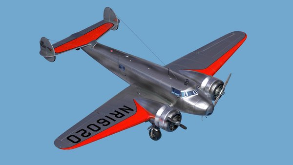 modelo 3d Amelia Earhart Lockheed Electra - TurboSquid 1934544