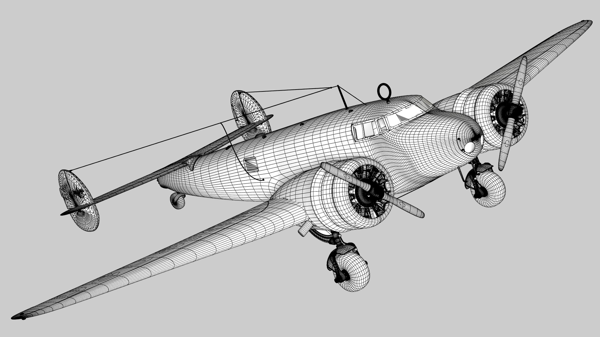 3D Amelia Earhart Lockheed Electra Model - TurboSquid 1934544