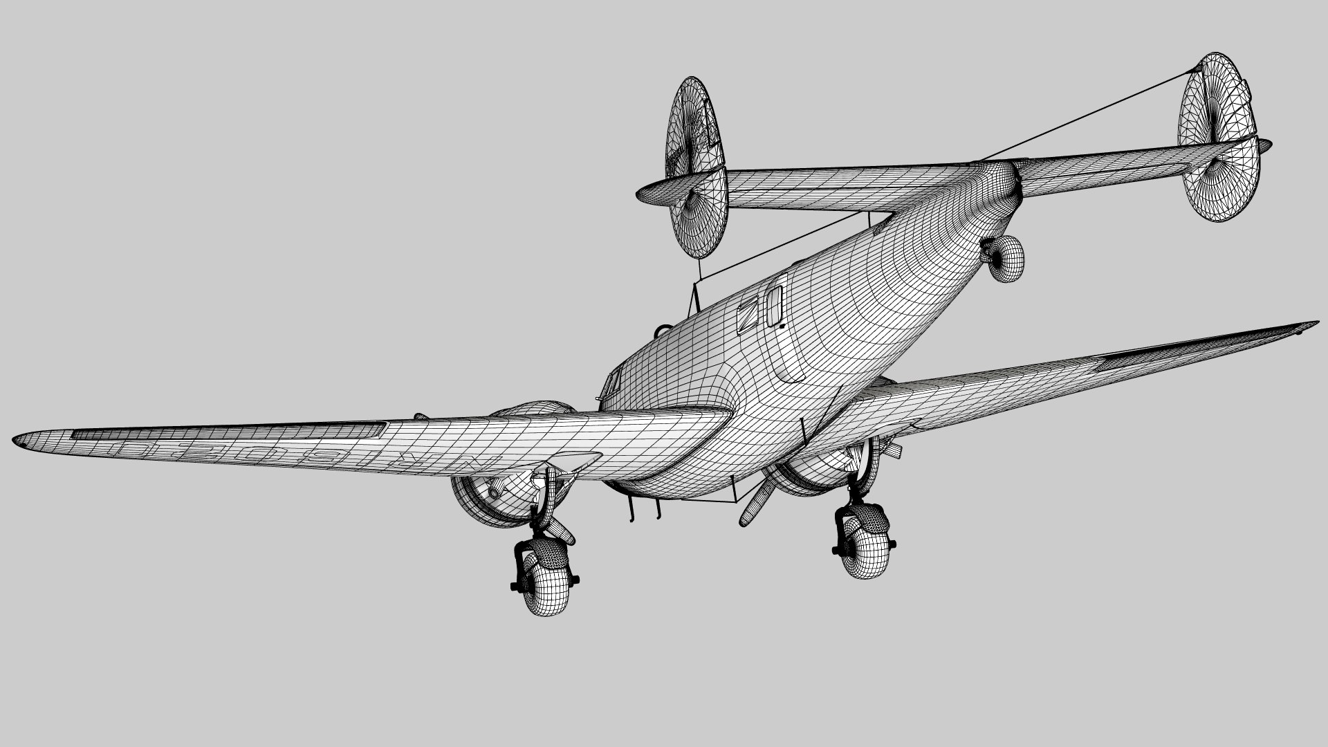 3D Amelia Earhart Lockheed Electra Model - TurboSquid 1934544