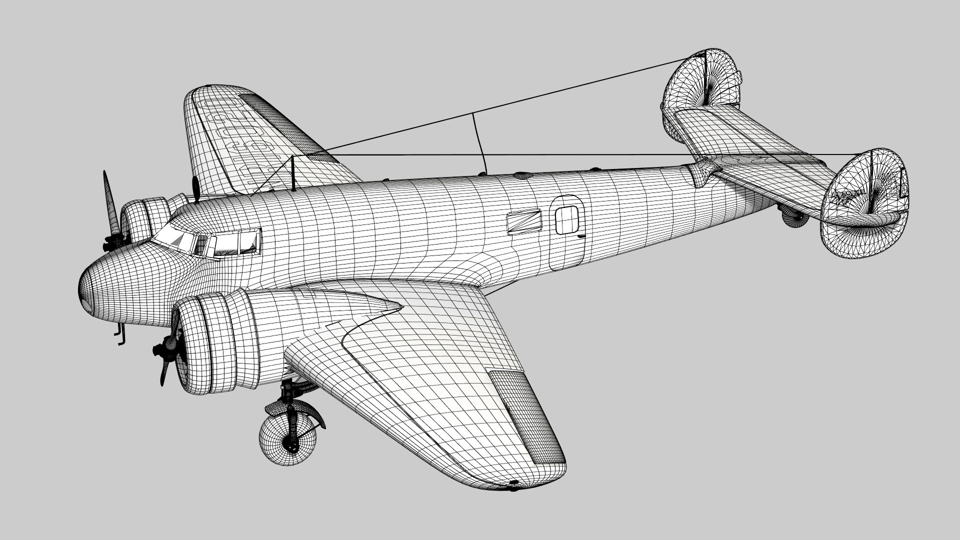 3D Amelia Earhart Lockheed Electra Model - TurboSquid 1934544