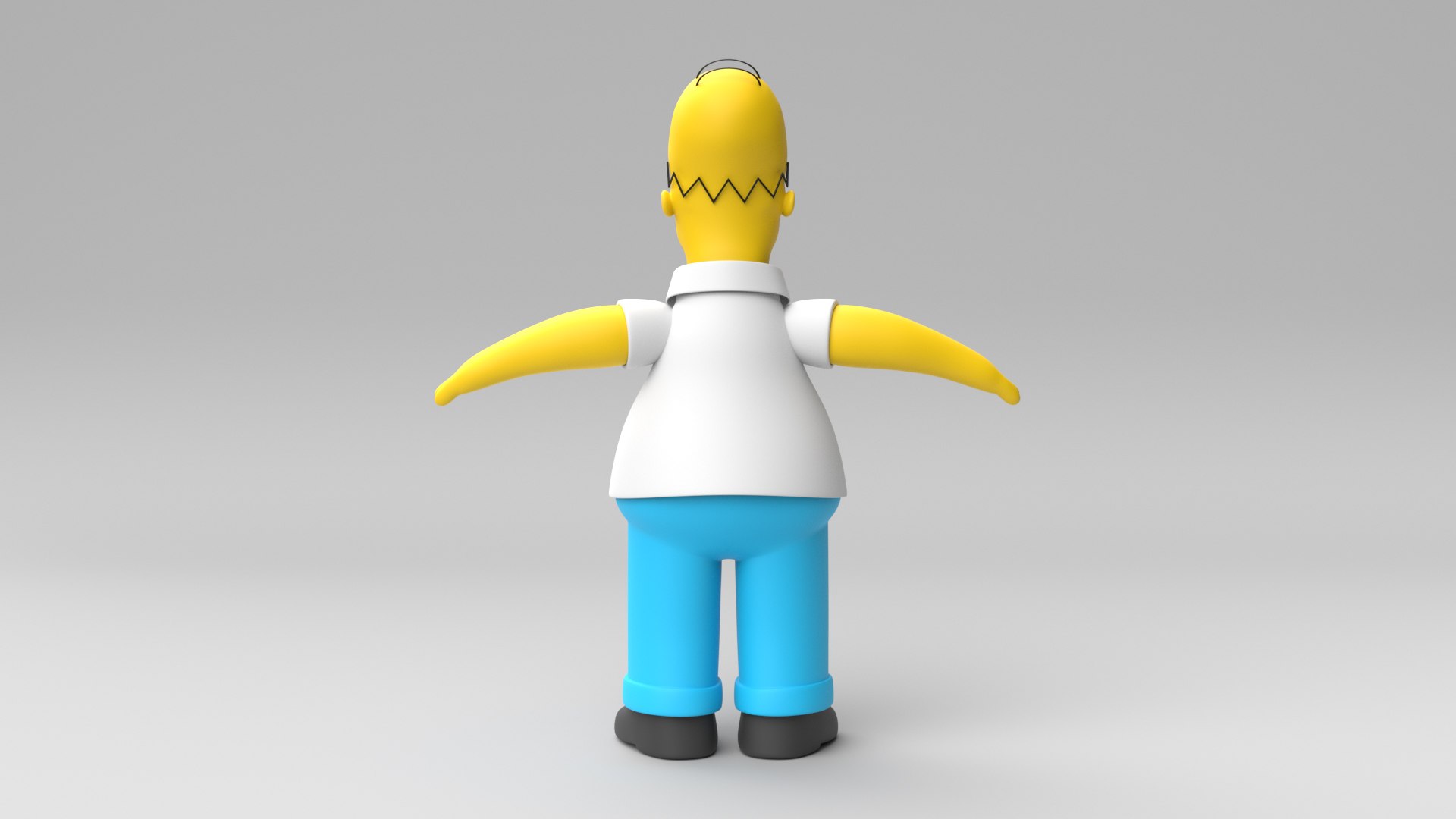 Homer Simpson Character 3D Model - TurboSquid 1562111