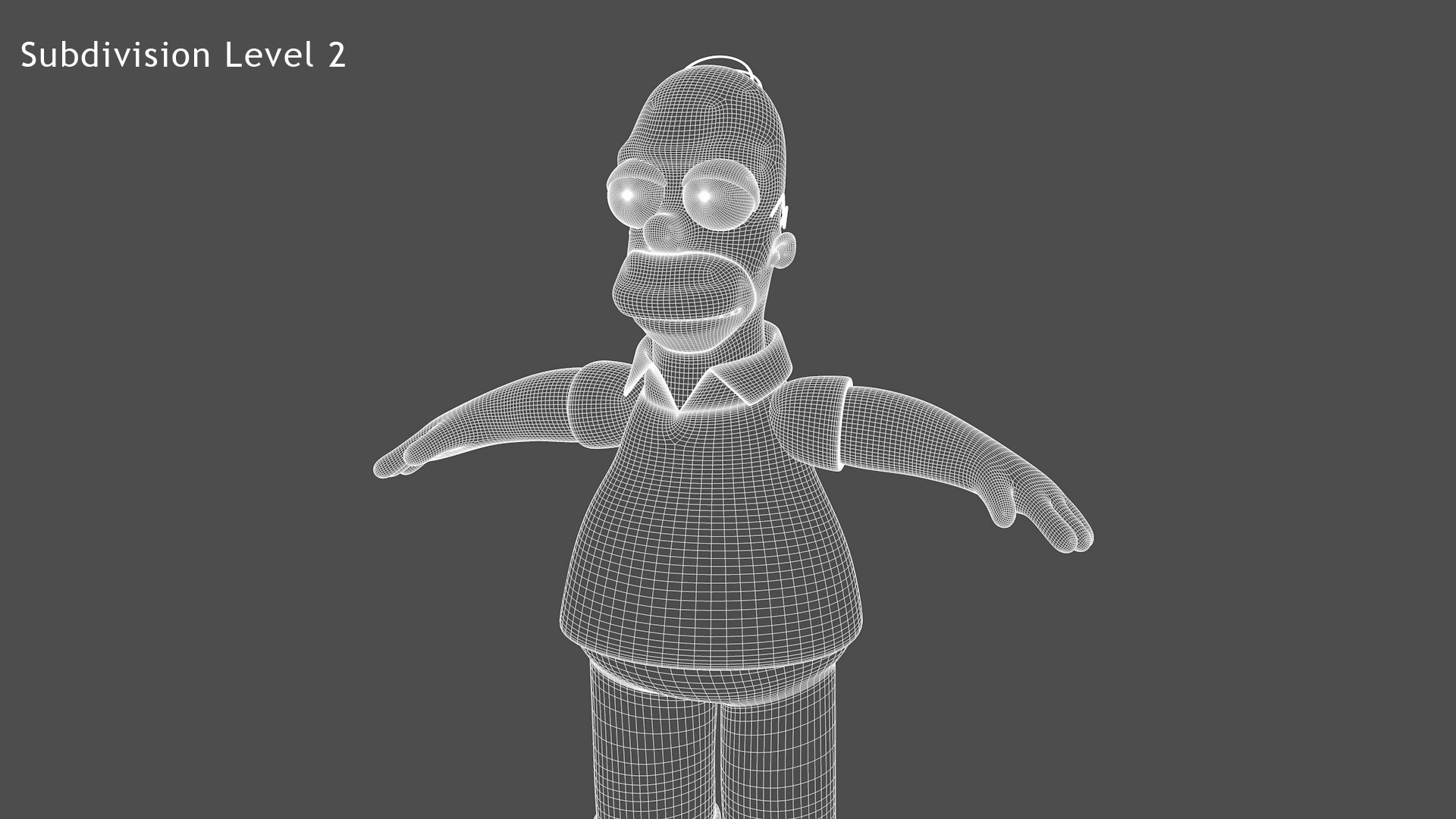 Homer Simpson Character 3D Model - TurboSquid 1562111
