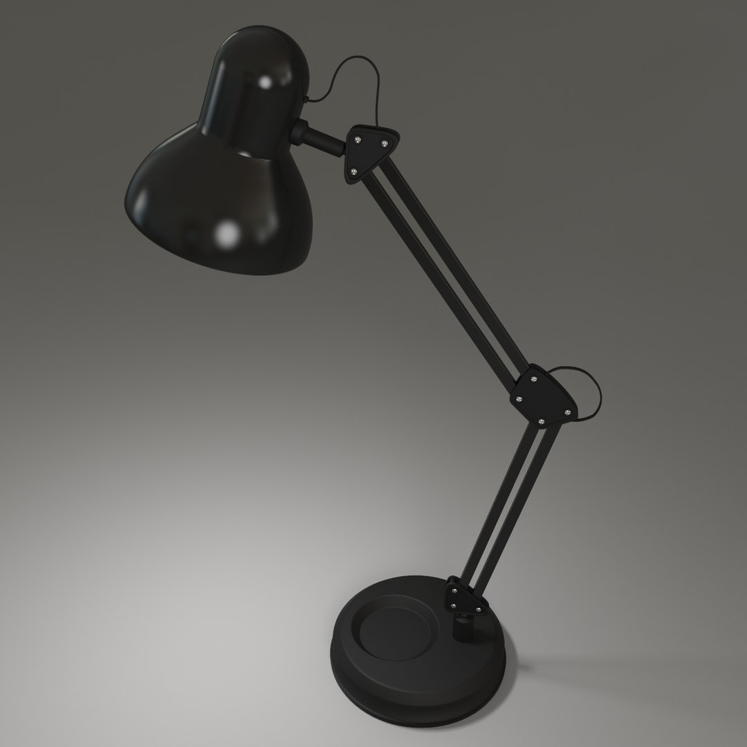 3d Lamp Table Model