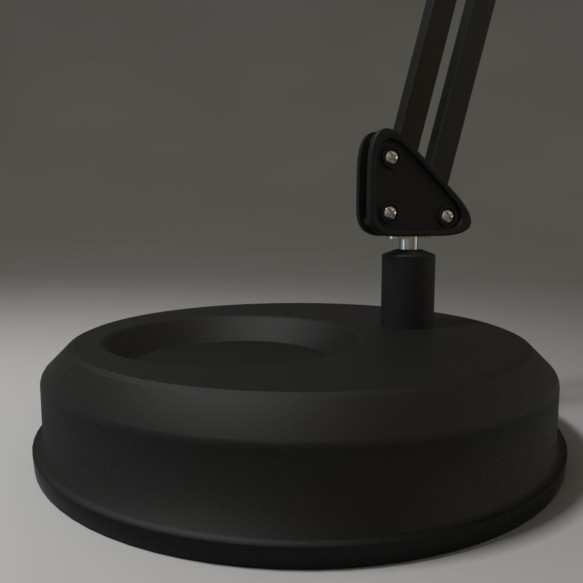 3d lamp table model