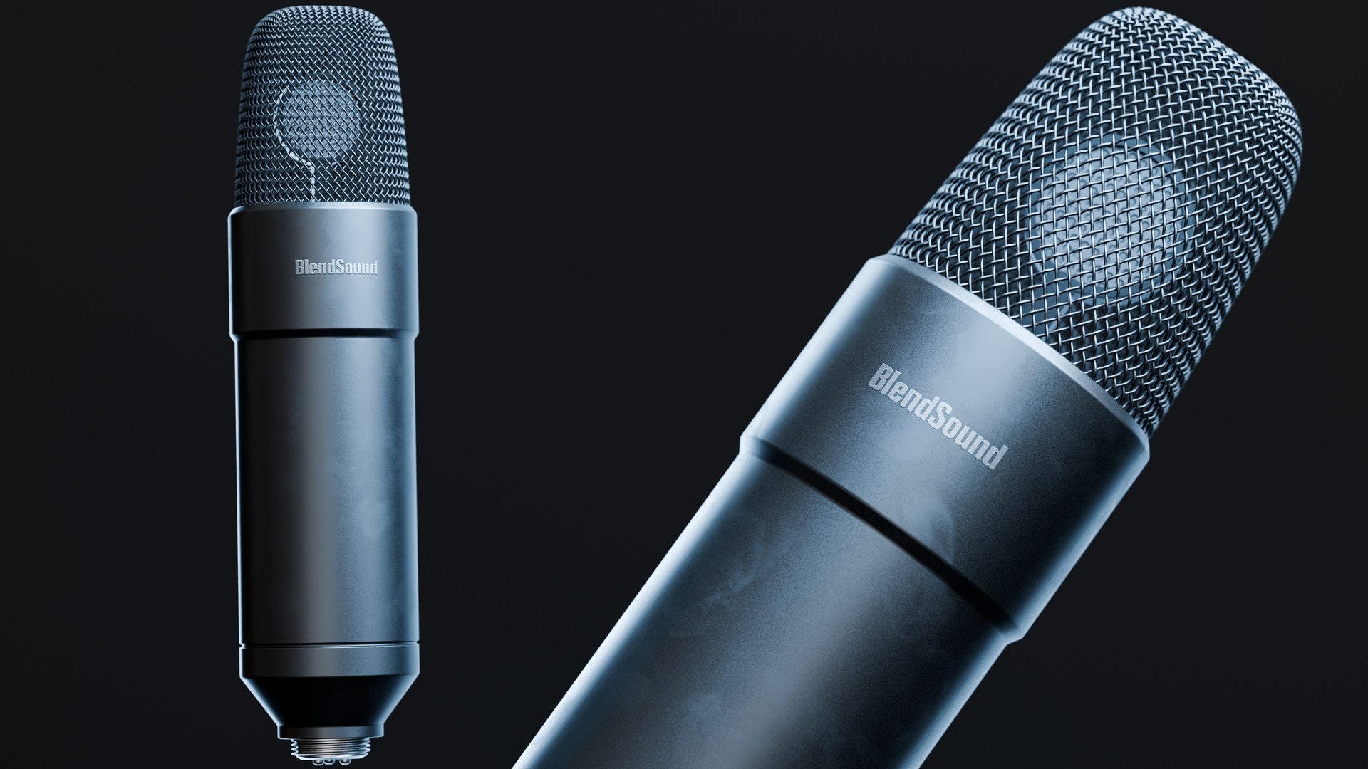 Realistic Studio Microphone 3D Model - TurboSquid 2341752