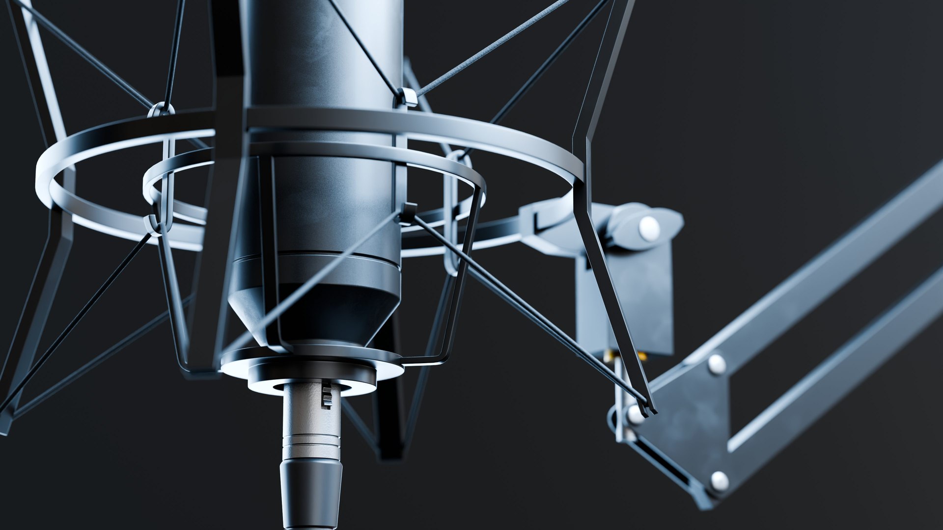 Realistic Studio Microphone 3D Model - TurboSquid 2341752