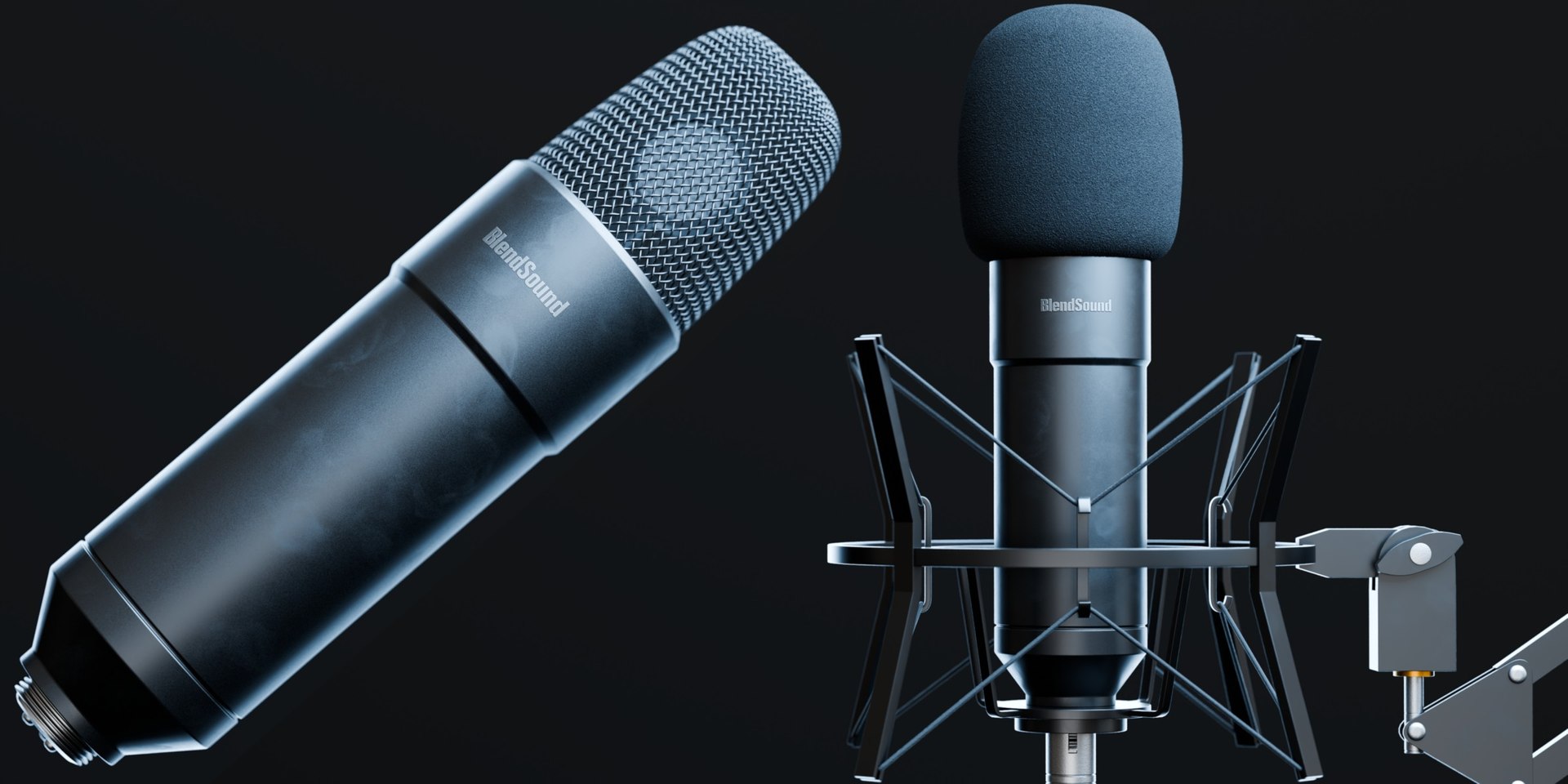 Realistic Studio Microphone 3D Model - TurboSquid 2341752