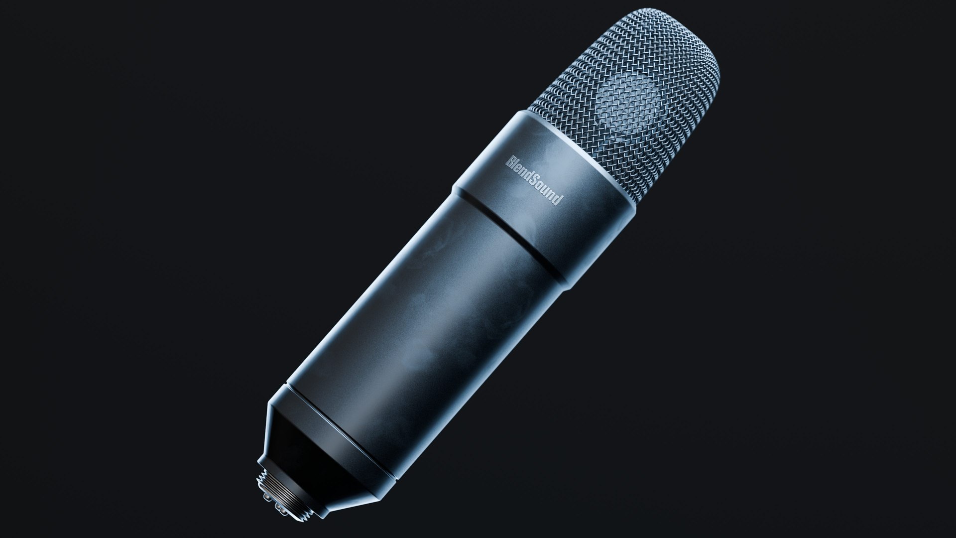 Realistic Studio Microphone 3D Model - TurboSquid 2341752