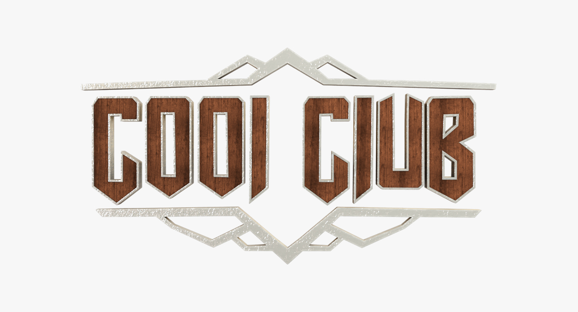 Cool Club Logotype 3D Model - TurboSquid 1235291