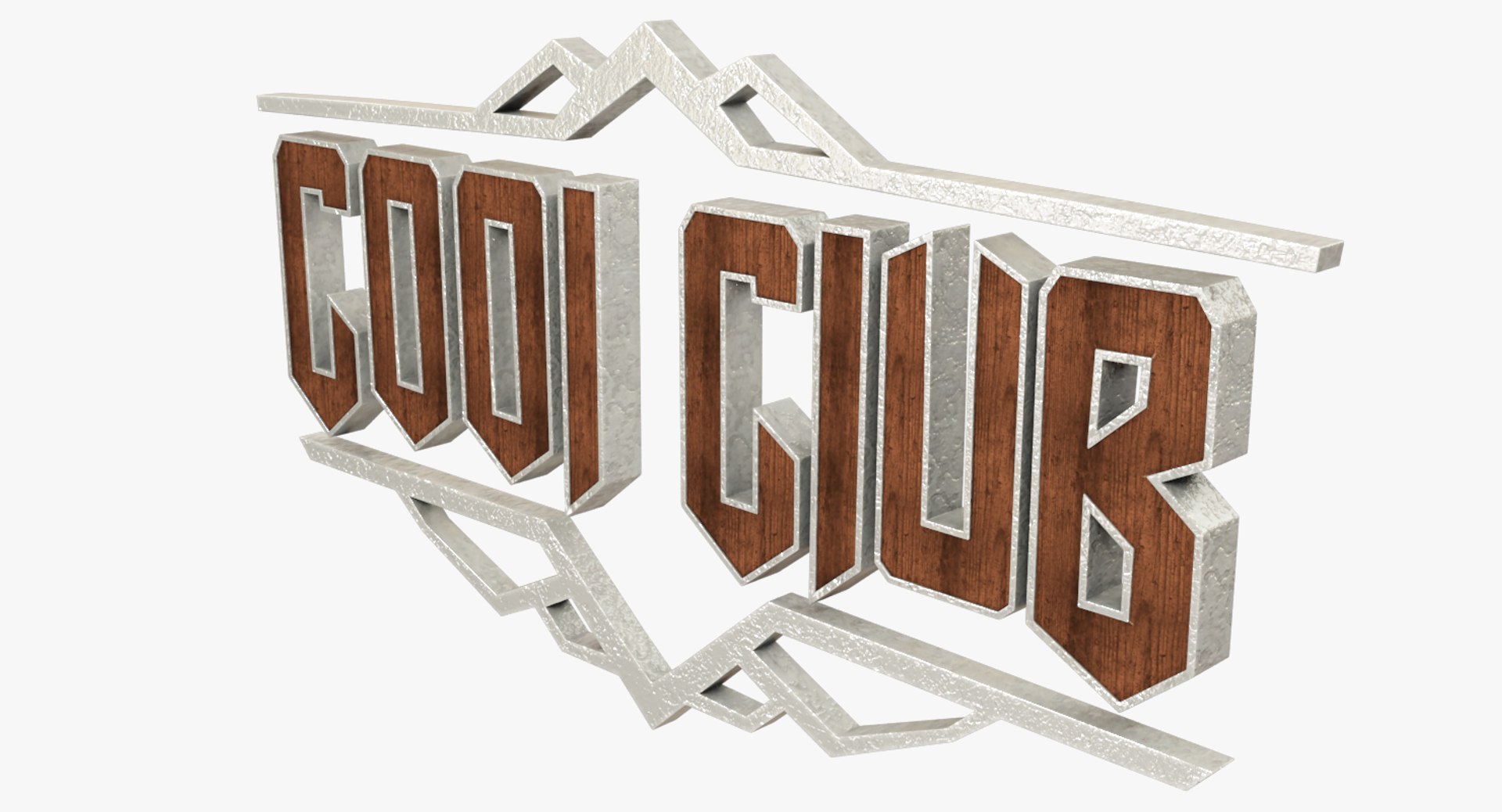 Cool Club Logotype 3D Model - TurboSquid 1235291