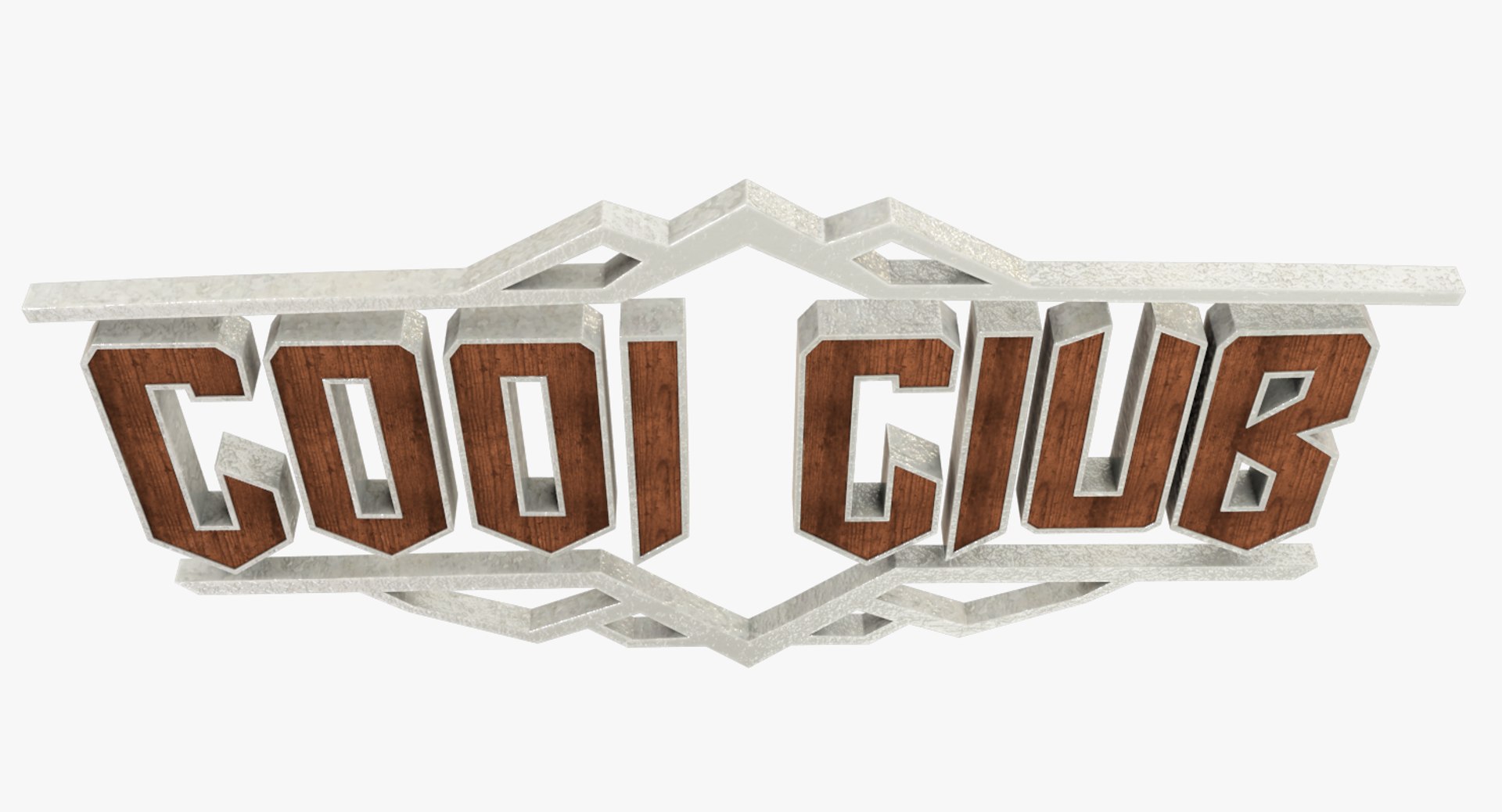 Cool Club Logotype 3D Model - TurboSquid 1235291